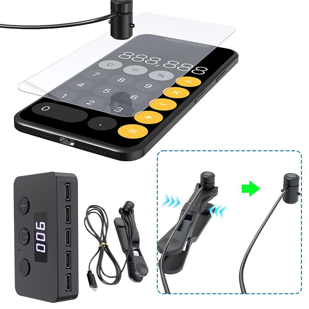 BQLQBQLQ Screen Auto Clicker Mobile Live Likes Physical Snap Mute ...