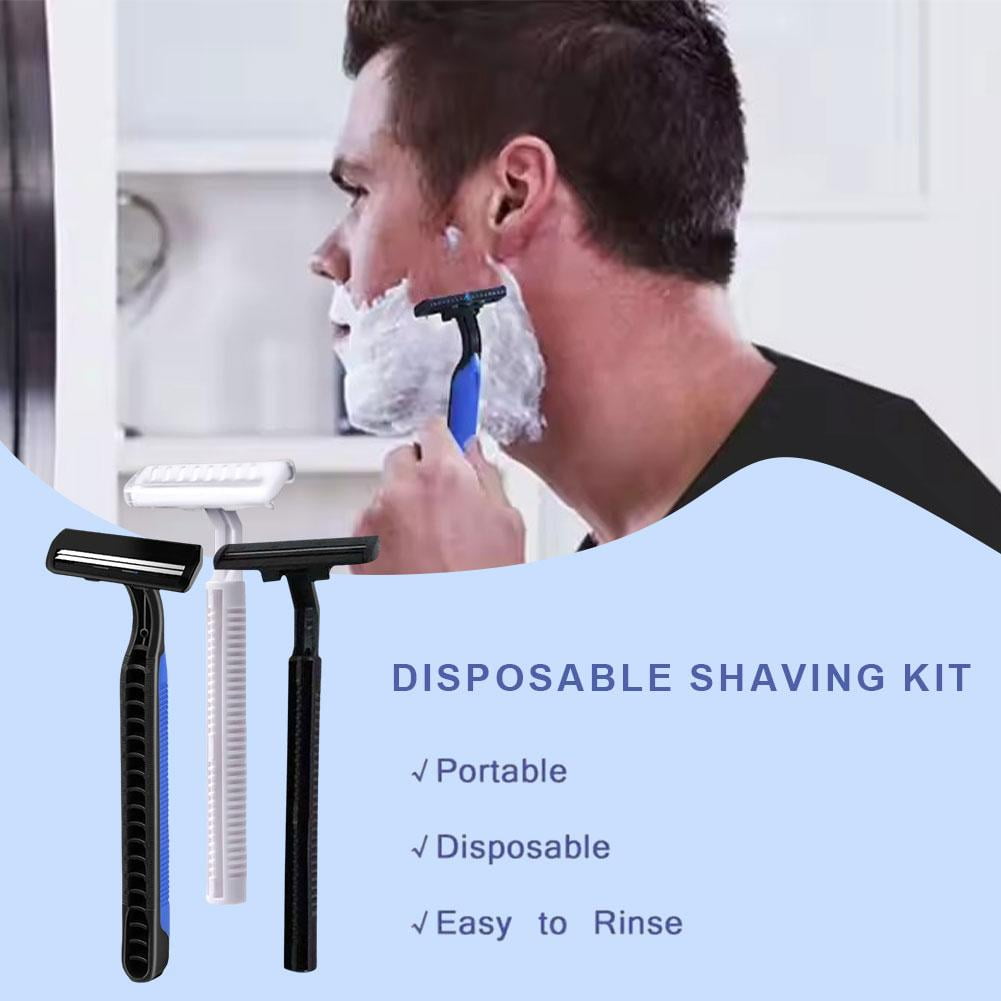 BQLQBQLQ Shave Kit in BulkDisposable Double Shaving Travel Size Shaving ...