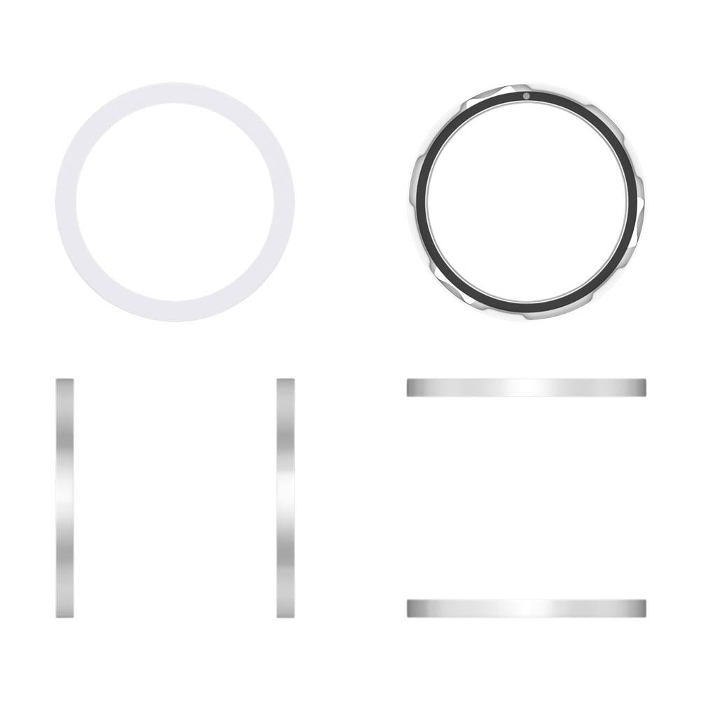 BQLQBQLQ Silver For Nothing Cmf Watch Pro 2 Smartwatch Metal Case Flat ...