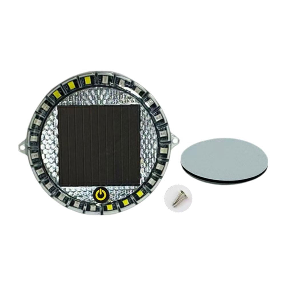 BQLQBQLQ Small Round Solar Flashing Constant Light Solar Flashing Width ...