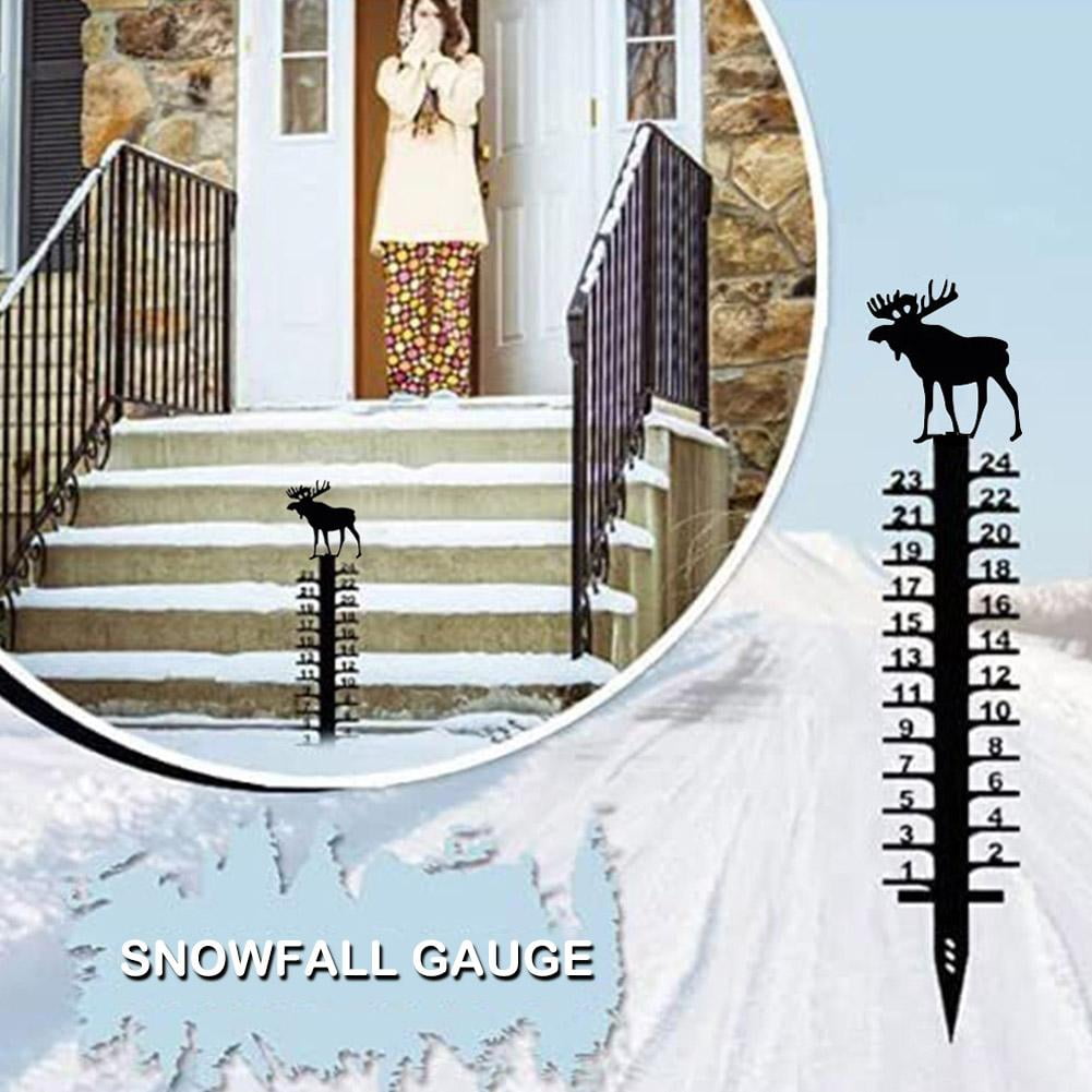 BQLQBQLQ Snowfall Measuring Gauge Outdoor Measuring Gauge Detachable ...