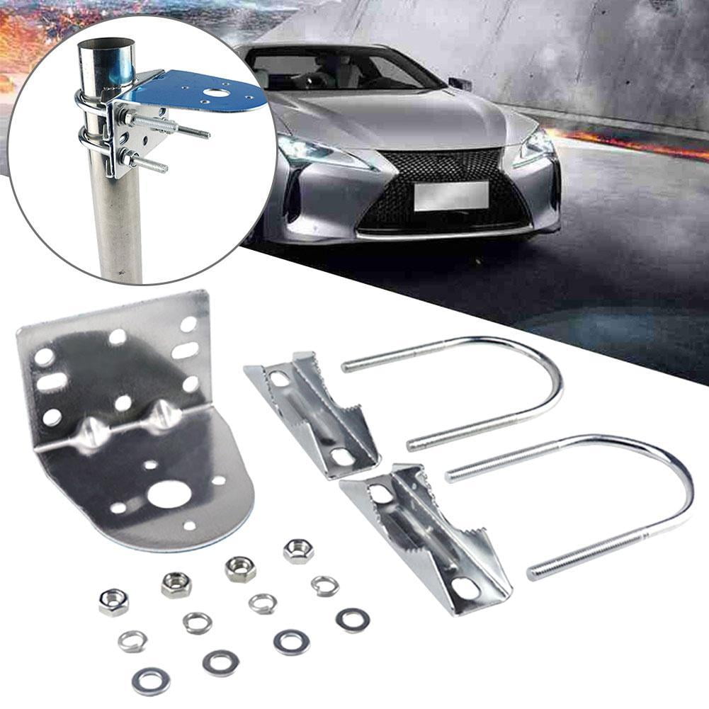 BQLQBQLQ Stainless Steel Antenna Mount Bracket with U Bolts VHF UHF CB ...