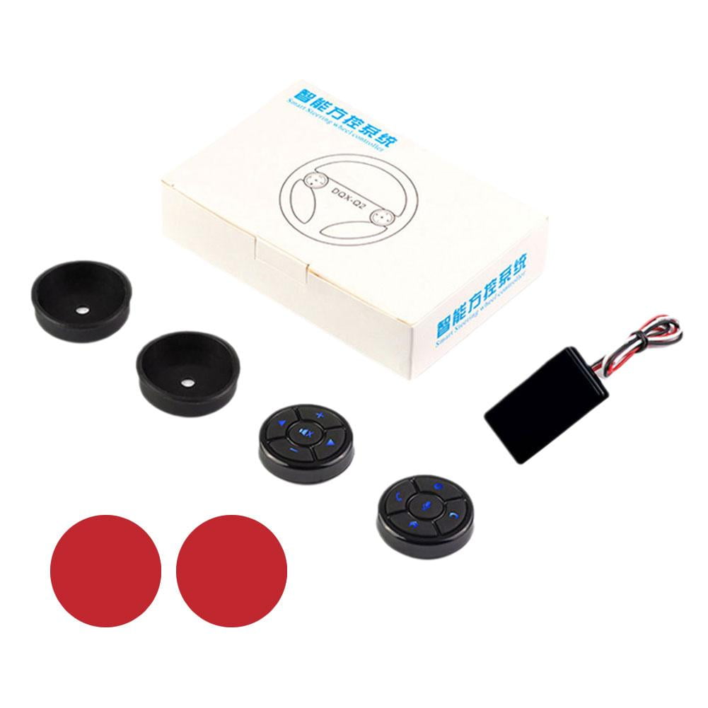 BQLQBQLQ Steering Wheel Remote Control + Base Universal Steering Wheel ...