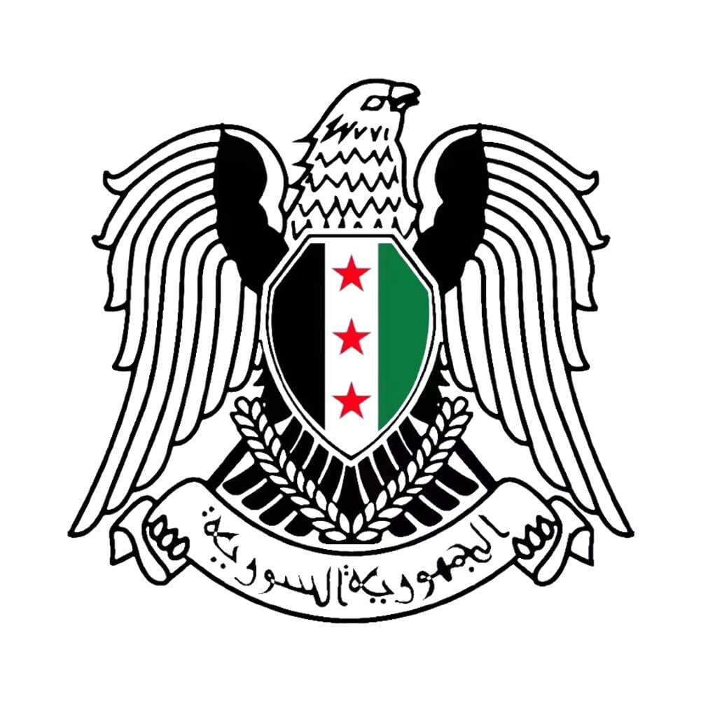 BQLQBQLQ Syrian Coat of Arms Sticker Decal Syria Grunge World Flag ...