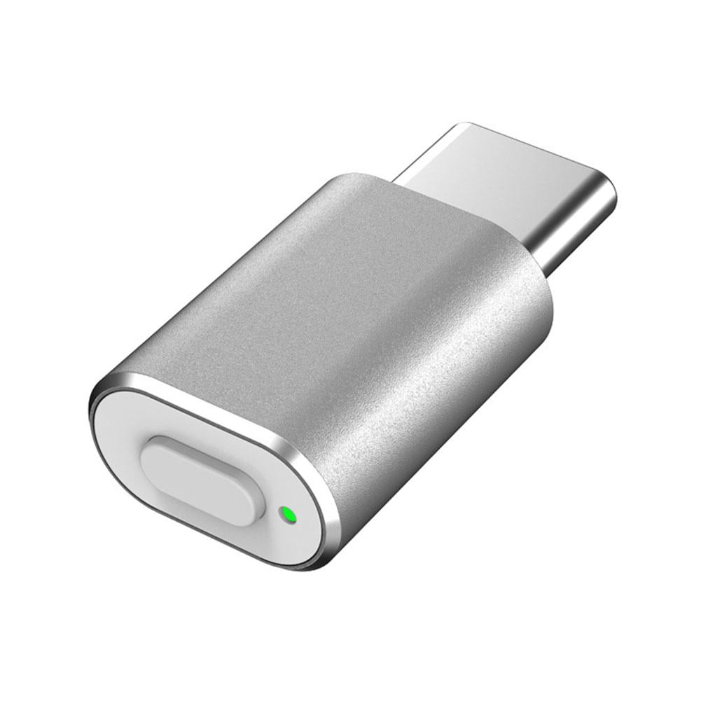 BQLQBQLQ T15 Silver Mouse Mover With Button Anti-Sleep Type-C To ...
