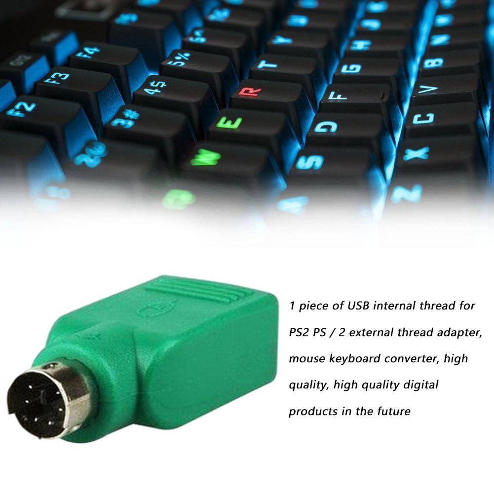 BQLQBQLQ USB Female to 2 Male Adapter Converter keyboard Mice Hot High ...