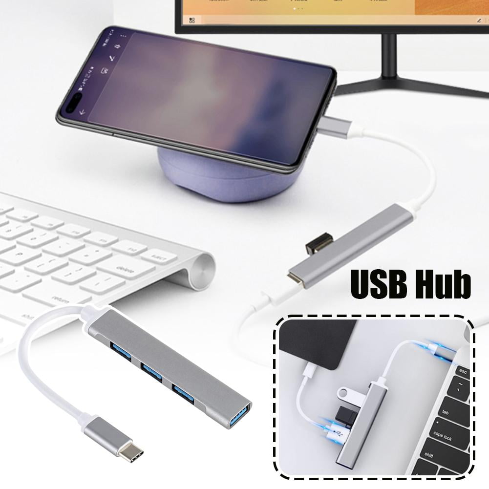 BQLQBQLQ USB HUB Adapter 4 Ports MultiSocket USB 30 5Gbps PC Plugs Pro ...