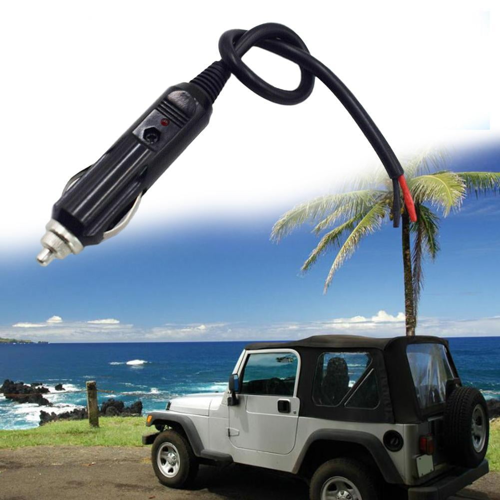 BQLQBQLQ Universal Car Cigarette Lighter LED Socket Plug Connector ...