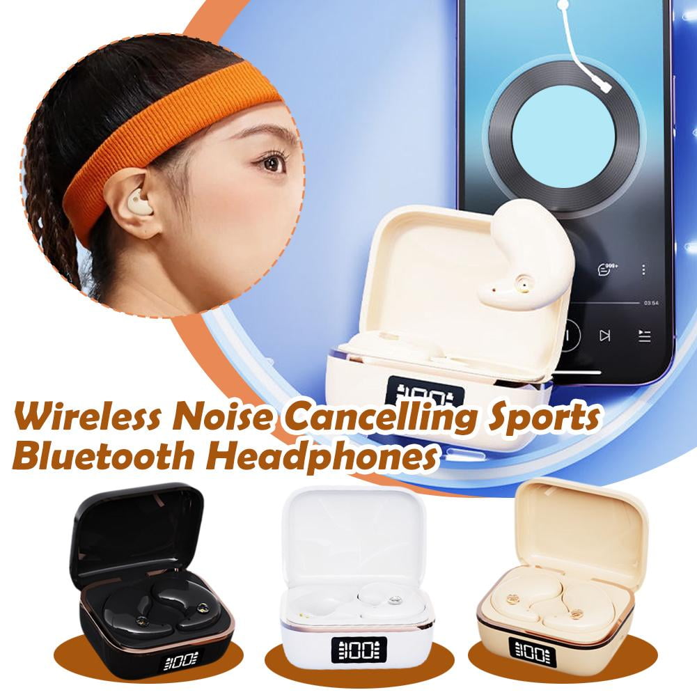 BQLQBQLQ White A1 Set Bluetooth Headset 2024 New Wireless Noise ...