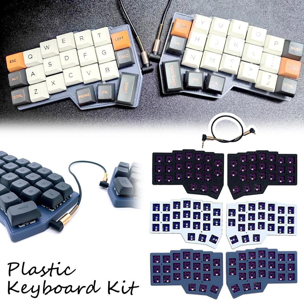 BQLQBQLQ White Bfor Corne Split Keyboard Two-Hand Split Ergonomic Qmk ...