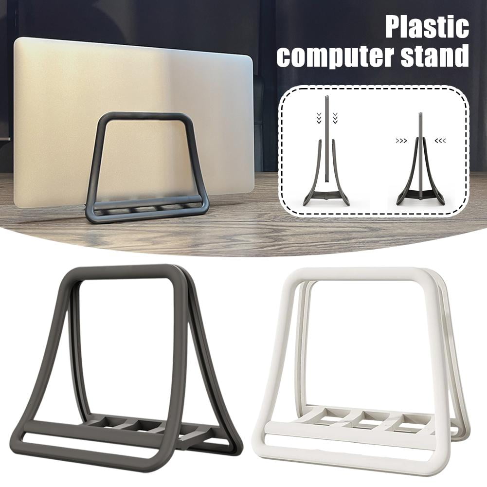 BQLQBQLQ White Laptop Stand Tablet Stand Vertical Rack Gravity Vertical ...