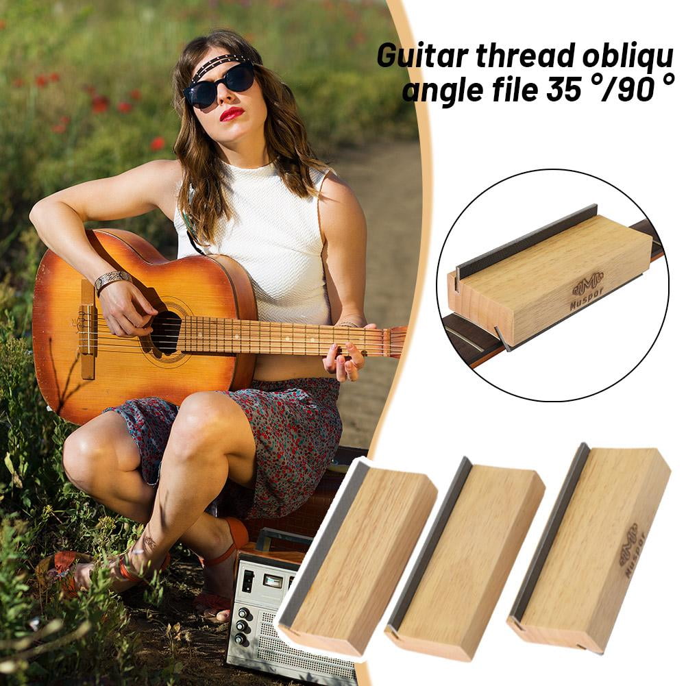 BQLQBQLQ Winkeabuy Wood Guitar Fret Beveling File Guitar Fret Crowning ...