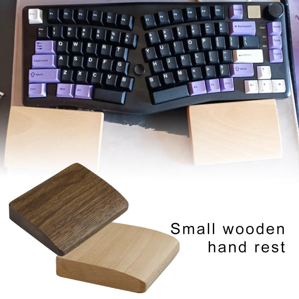 BQLQBQLQ Wooden Wrist Pad Keyboard Wrist Rest Gaming Keypad Desk Wrist ...