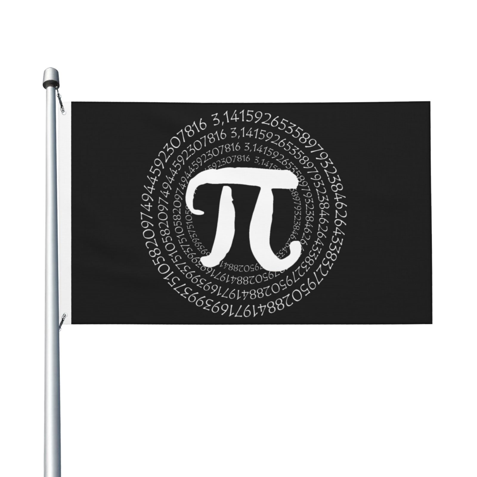 BQQLLBD Funny Mathematical Happy Pi Day Garden Flags 3 x 5 ft Polyester ...