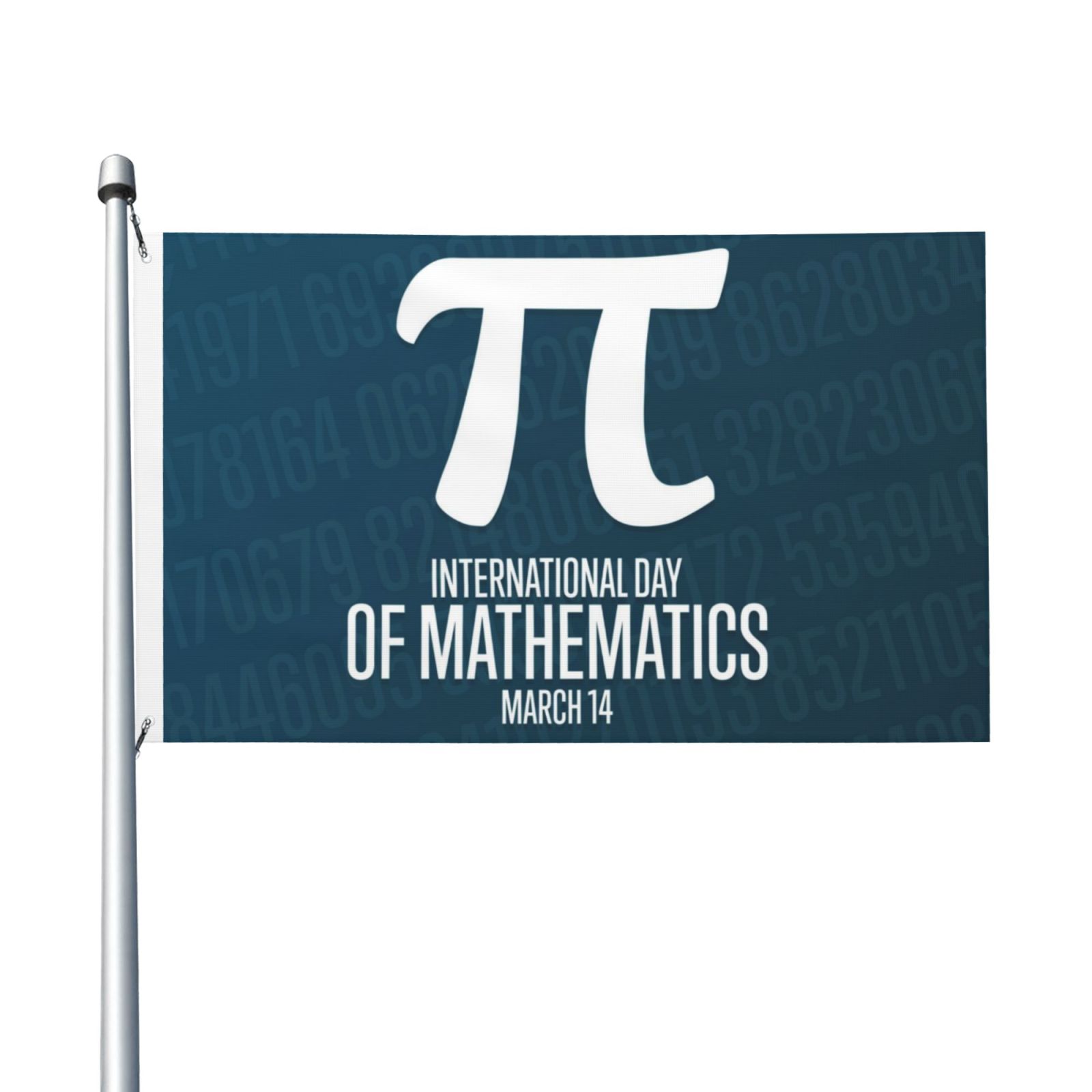 BQQLLBD Funny Pi Day Spiral Pi Math 3.14 Garden Flags 3 x 5 ft ...
