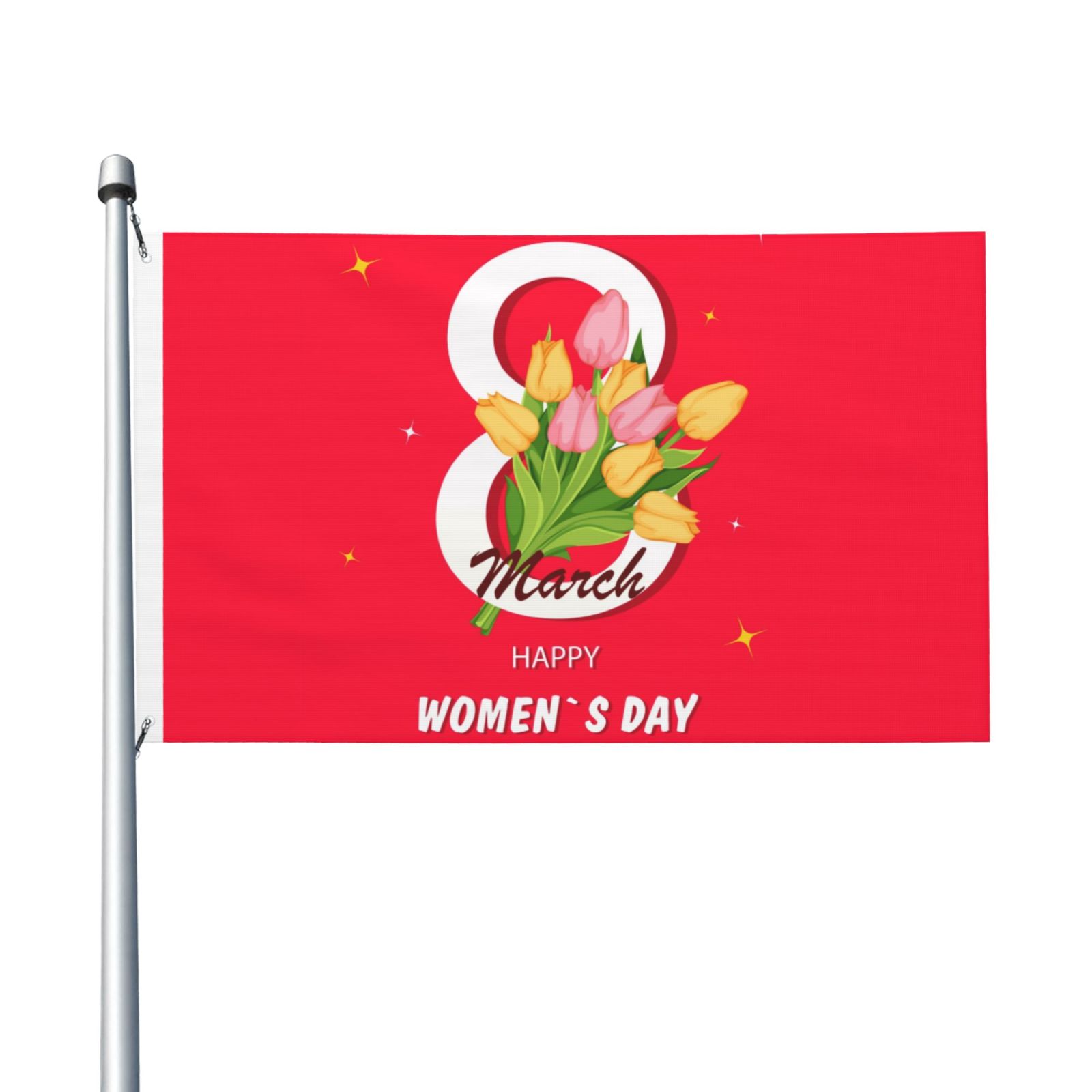 BQQLLBD International Women's Day Garden Flags 3 x 5 ft Polyester Flag ...