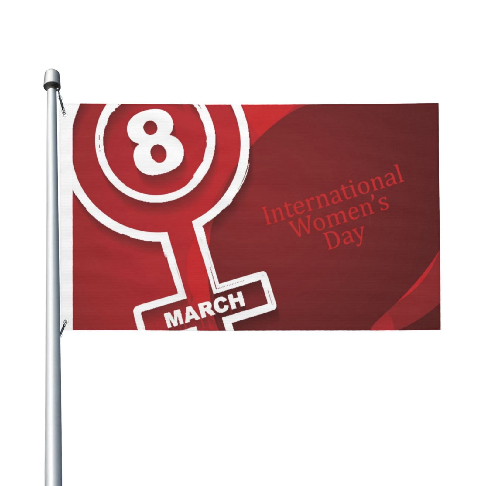 BQQLLBD International Women's Day Garden Flags 3 x 5 ft Polyester Flag ...