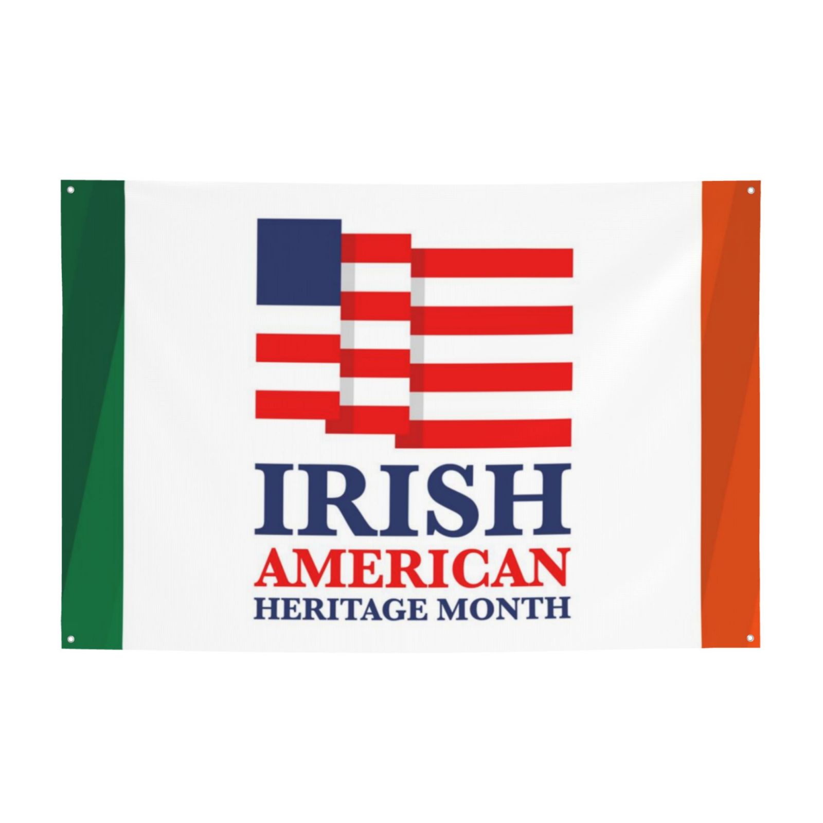 BQQLLBD National Irish-American Heritage Month Banner Backdrop Porch ...