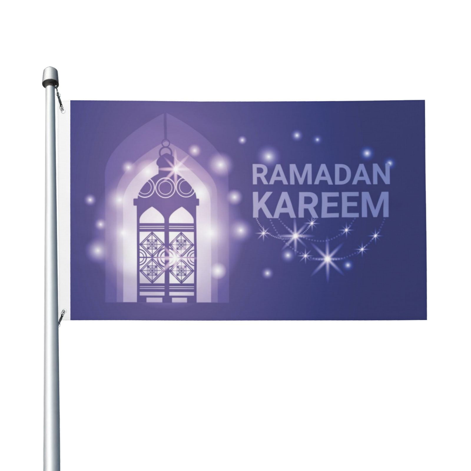 BQQLLBD Ramadan Kareem Garden Flags 3 x 5 ft Polyester Flag Double ...