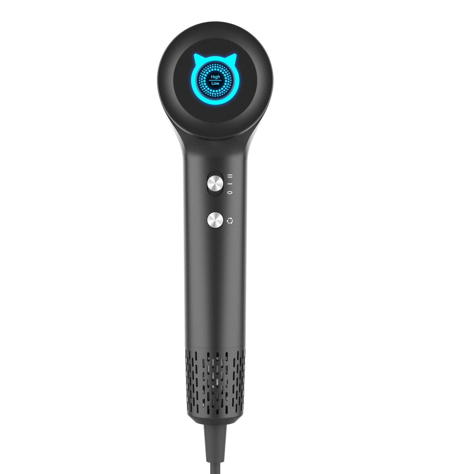 BQSS Hair Dryer,110000rpm Plasma Blow Dryer Positive Negative Ionic ...