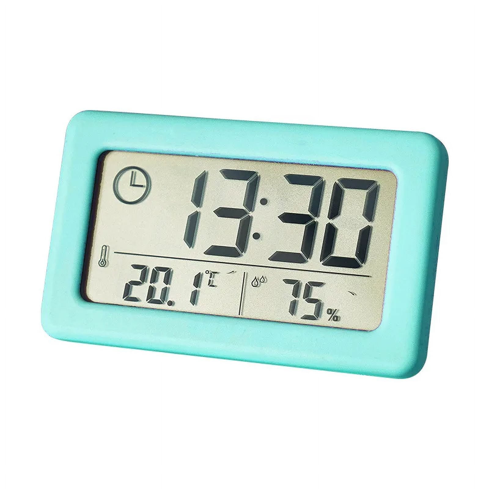 BR 2025 Mini Digital Clock Electronics Temperature and Humidity ...