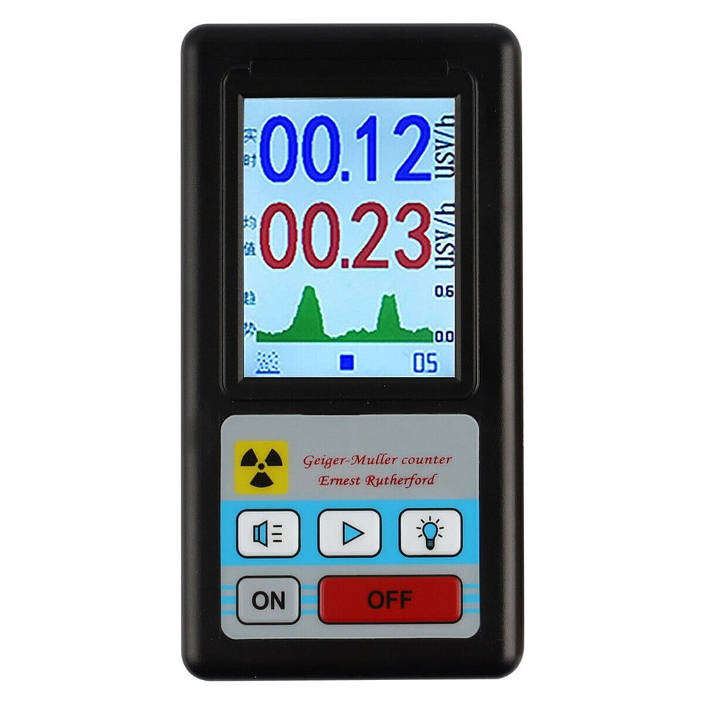 BR-6 Geiger Counter Handheld Nuclear Radiation Detector Dosimeter β γ X ...