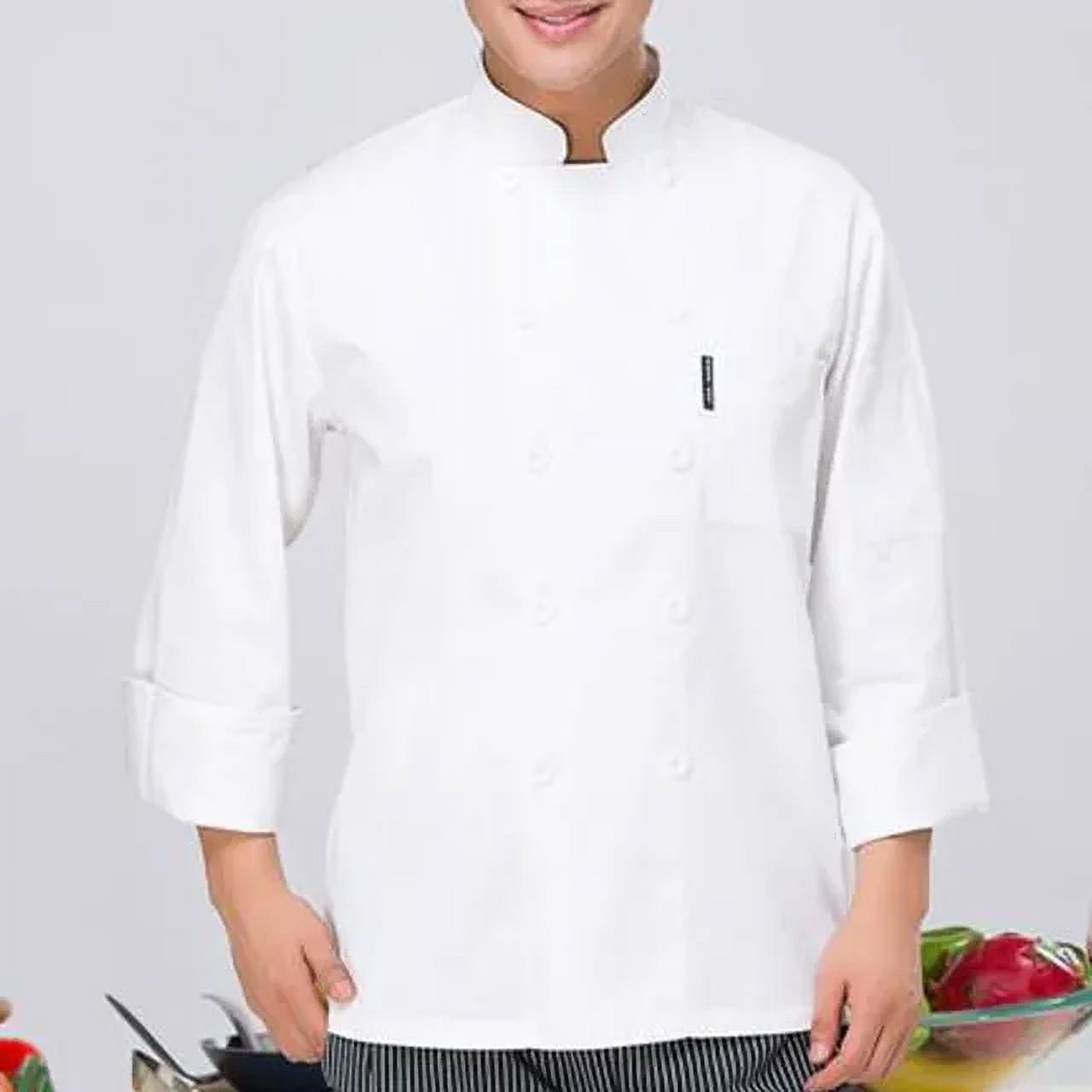 BR FASHION Long Sleeve Pure White Food Processing Factory West Point ...