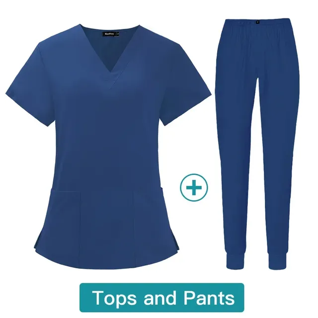 BR FASHION Work Uniforms Nurse Uniform Hospital Scrubs Summer Uniform ...