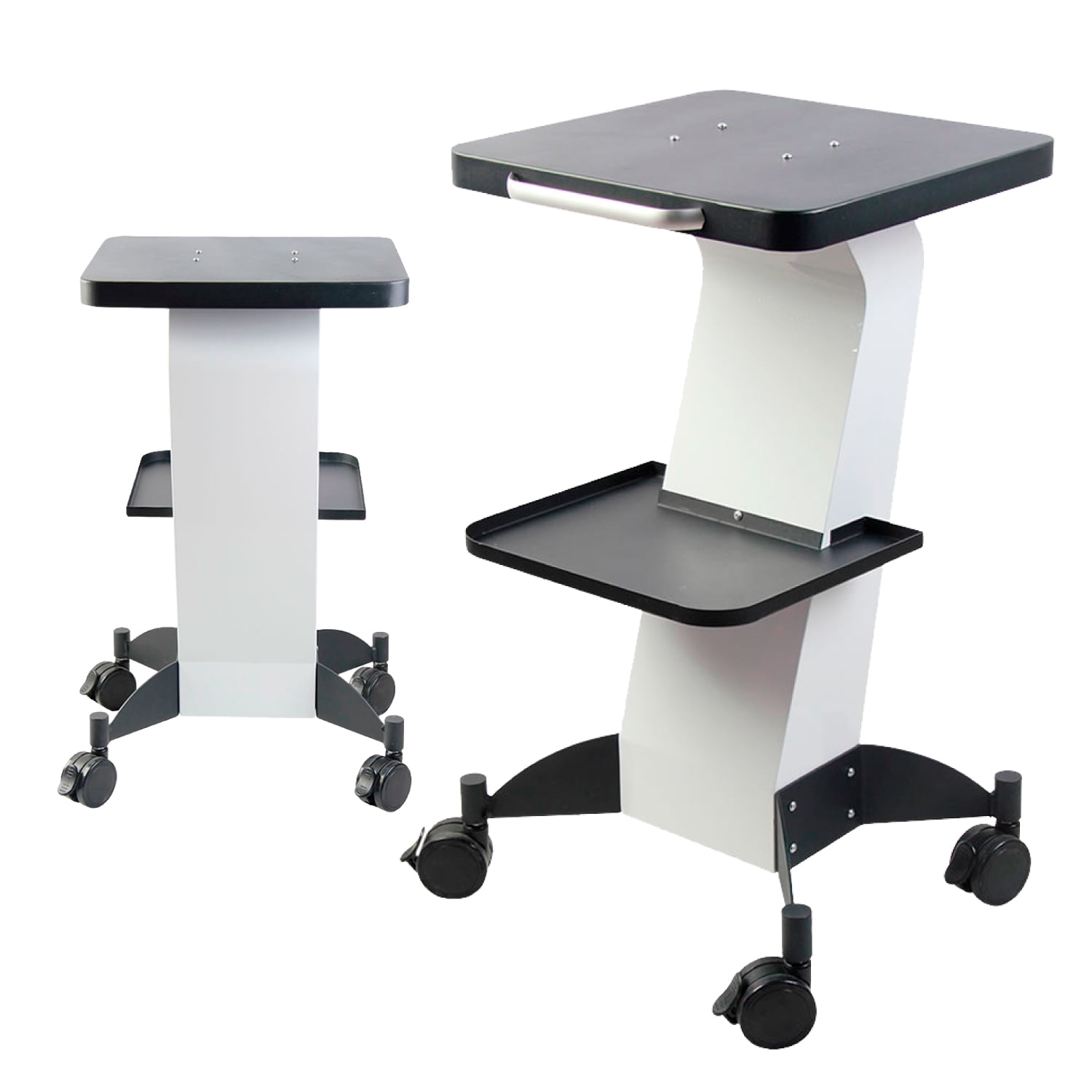 BRÜUN Beauty Trolley Salon Rolling Cart – A White Color Moveable ...