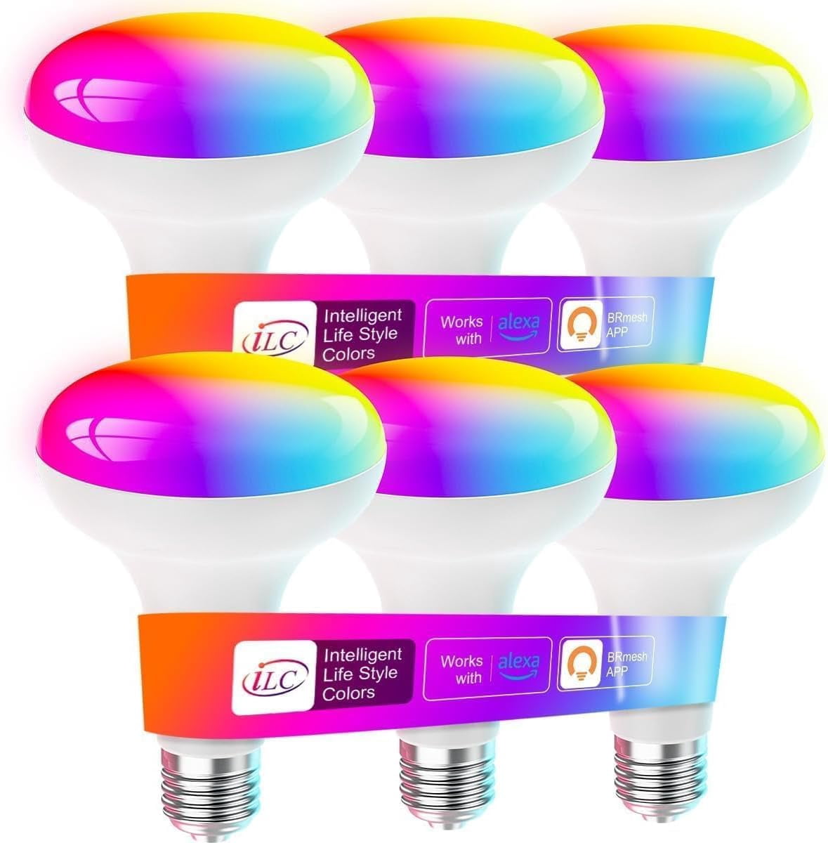 BR30 Led Bulb, Alexa Flood Light Bulbs, Compatible with Alexa Required ...