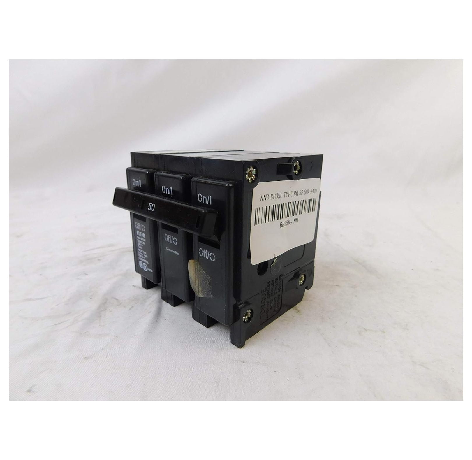 BR350 BR Series 3-Pole Breaker, 50 Amp, 3" x 3" x 3" - Walmart.com