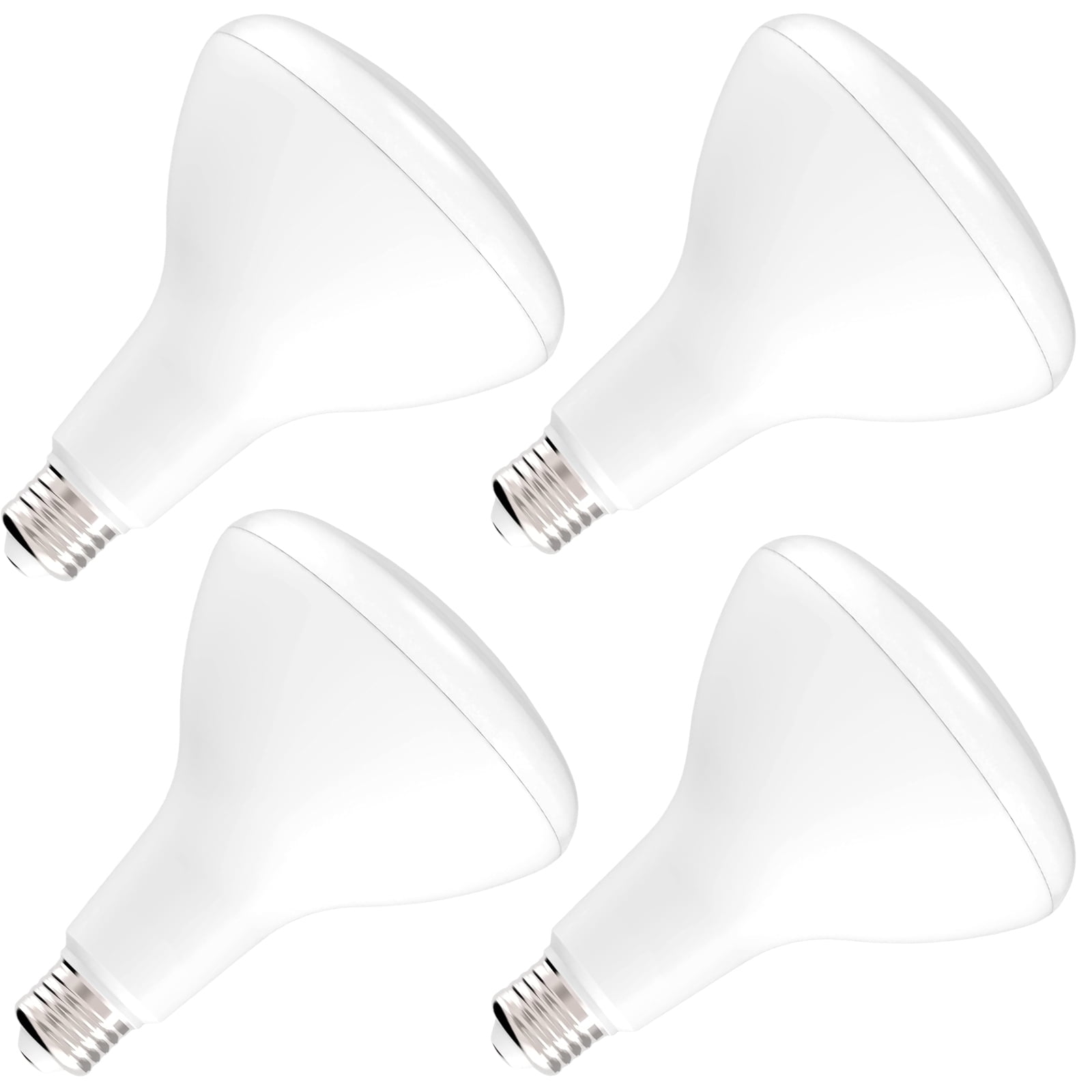 WTL BR40 LED Light Bulbs, Dimmable Flood LED, 2700K Warm White, 100W ...