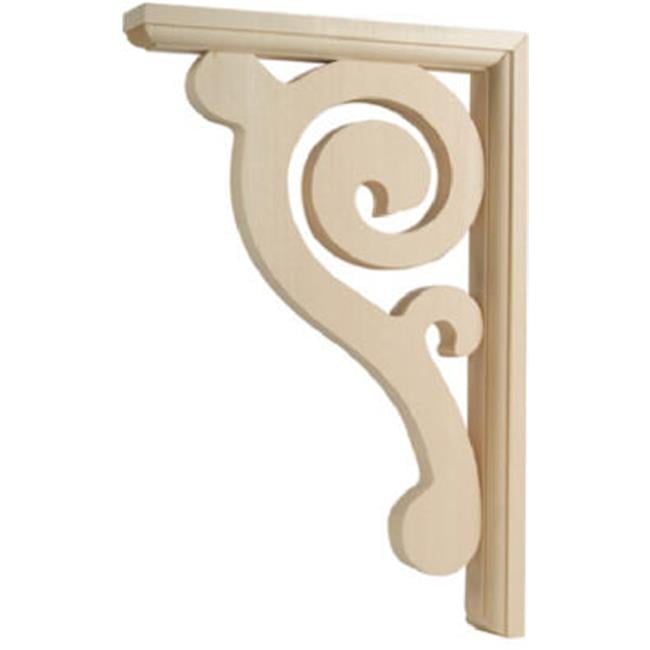 BR501 Decorative Scroll Bracket 12 x 1.5 in. - Walmart.com