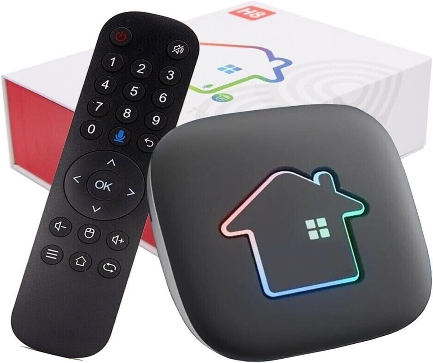 New H8 Brazil 4K UHD Dual Band Wi-Fi 2.4 & 5Ghz with Voice Remote ...