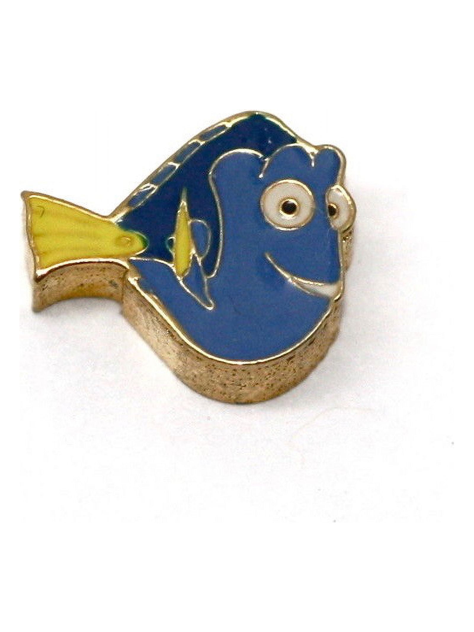 BRACCIALE DISNEY FINDING NEMO DORI STAINLESS STEEL GOLD PLATED FLOATING ...