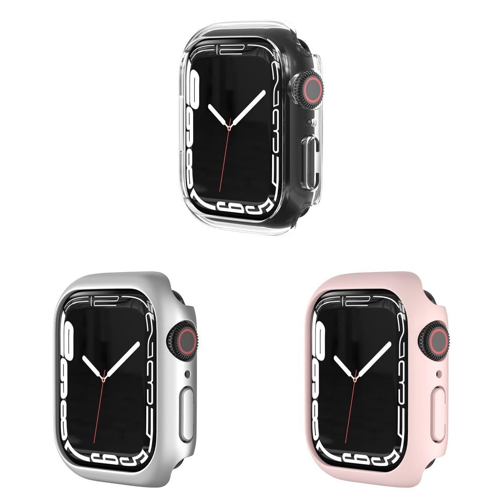 BRADCET 1/3Pack Hard Cover for Apple Watch Case 38mm 44mm 45mm 40mm ...
