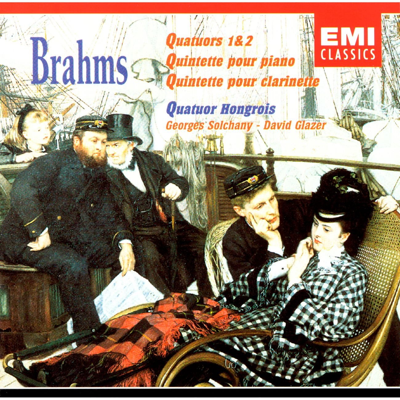 BRAHMS: QUATUORS 1 & 2; QUINTETTE POUR PIANO; QUINTETTE POUR CLARINETTE ...