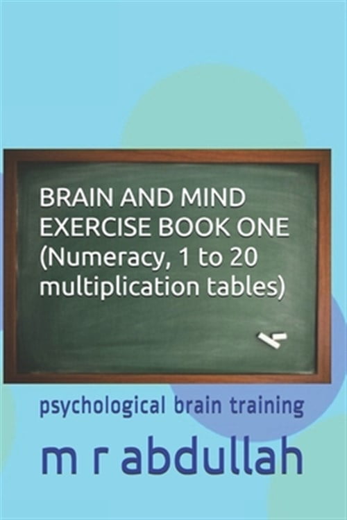 Pre-Owned BRAIN AND MIND EXERCISE BOOK ONE (Numeracy, 1 to 20 multiplication tables ...