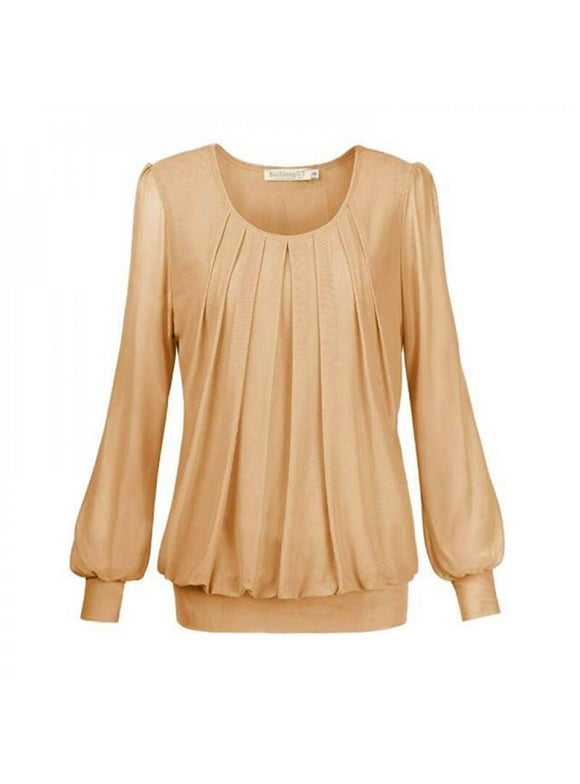 Women's Banded Bottom Tops