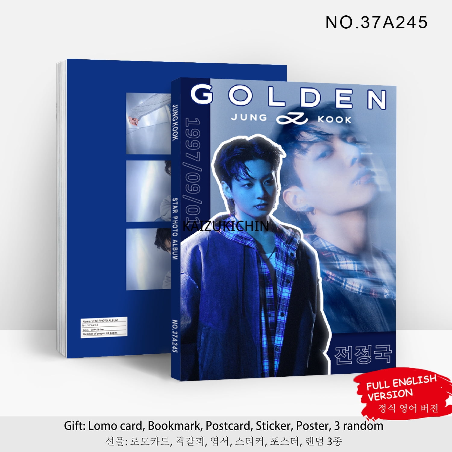 BRAND NAME KAIZUKICHIN KPOP JUNGKOOK’s new album GOLDEN peripheral ...