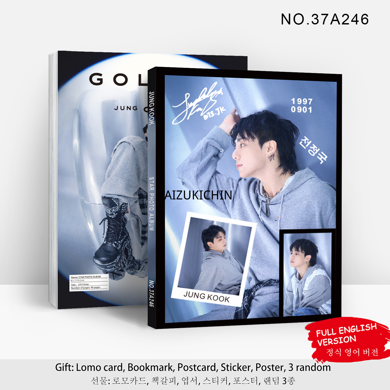 BRAND NAME KAIZUKICHIN KPOP JUNGKOOK’s new album GOLDEN peripheral ...