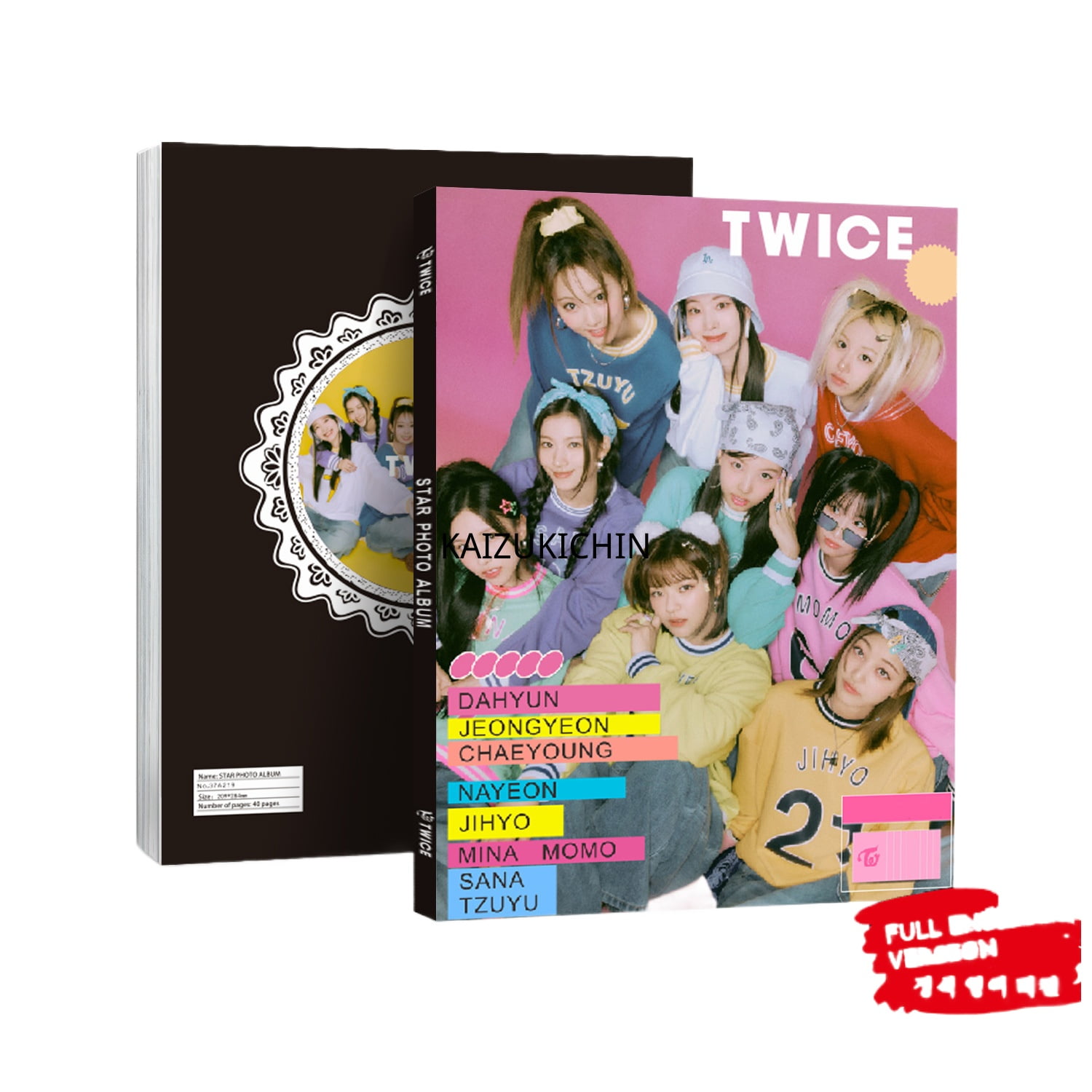 BRAND NAME KAIZUKICHIN TWICE new album peripheral photo album, high ...
