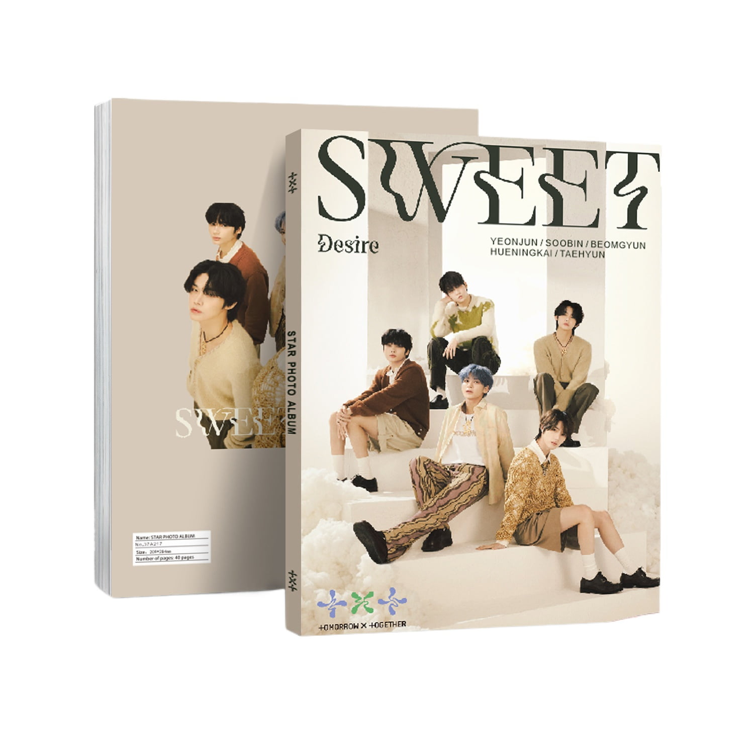 BRAND NAME KAIZUKICHIN TXT Japanese album SWEET photo album Celebrity ...