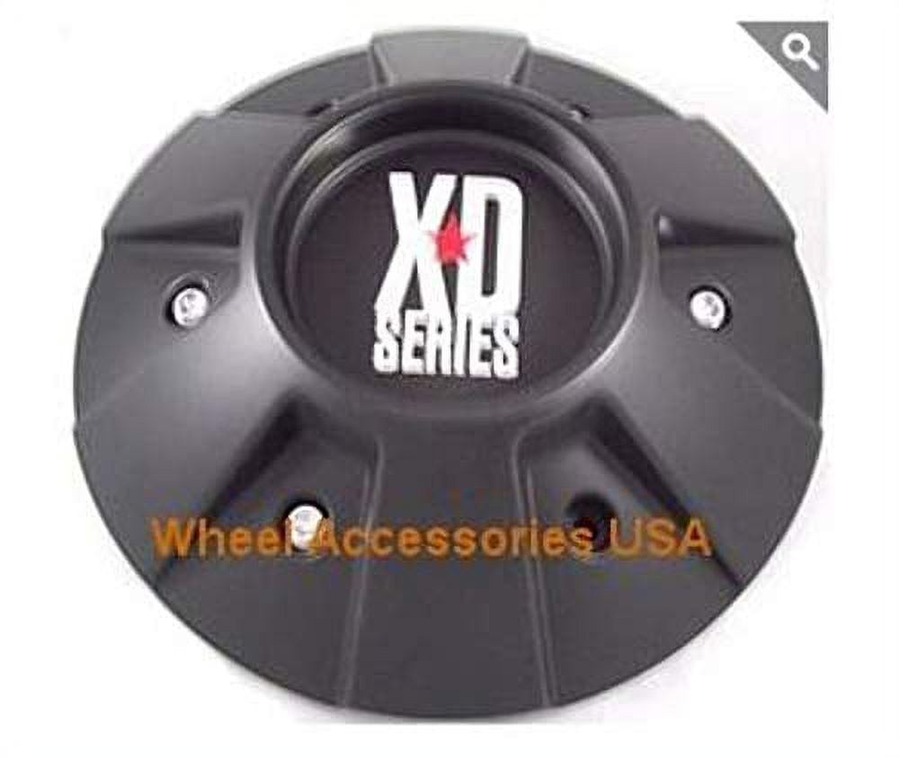 KMC XD Series Matte Black Wheel Center Hub Cap 8.5in 6 Lug for XD803 ...