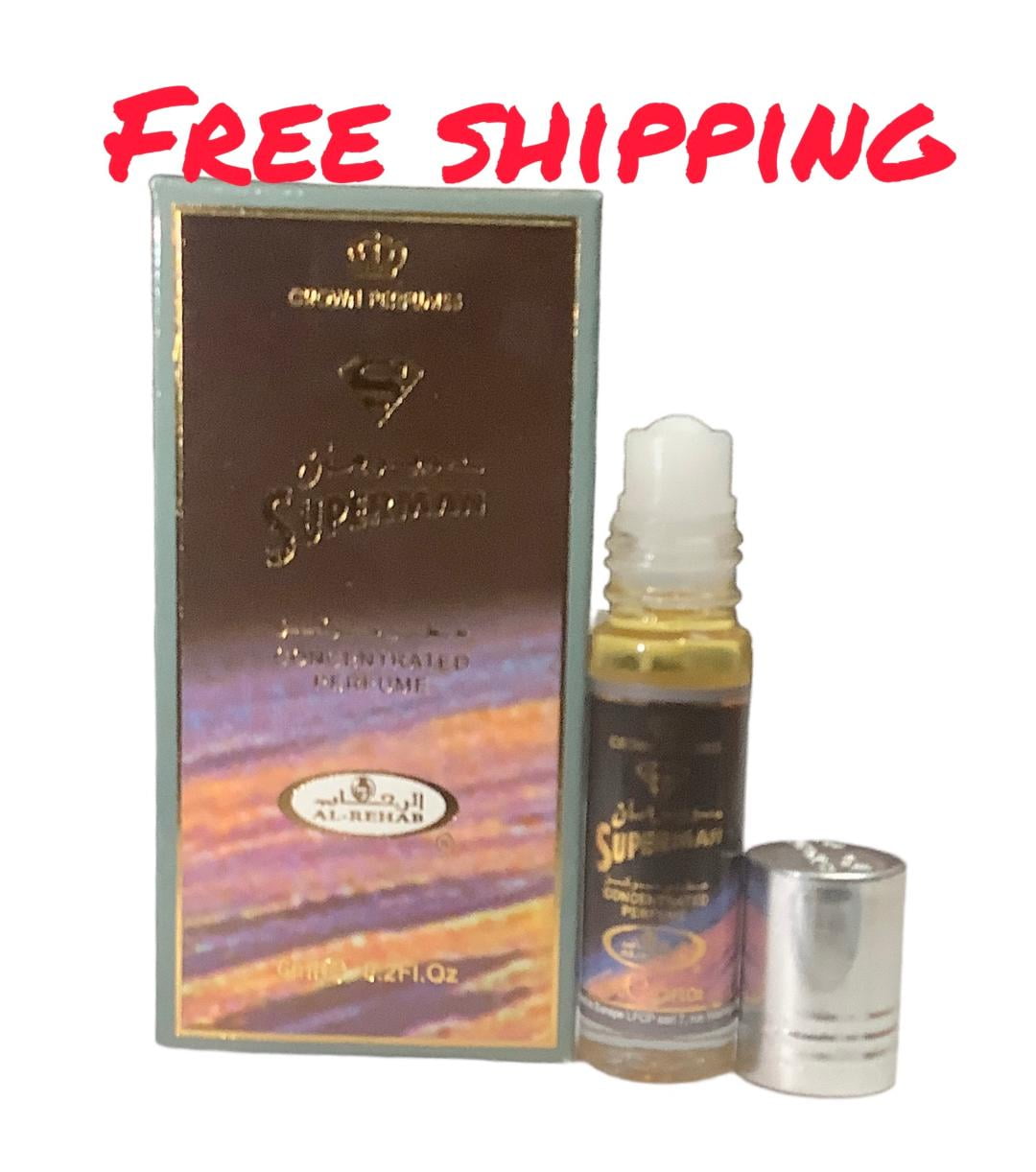 BRAND NEW SUPERMAN CONCENTRATED FRAGRANCE OIL 6ML ROLL-ON NO ALCOHOL BY ...