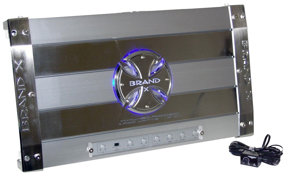 BRAND X 3 Channel 1900W Car Audio Amplifier Hybrid Amp - Walmart.com