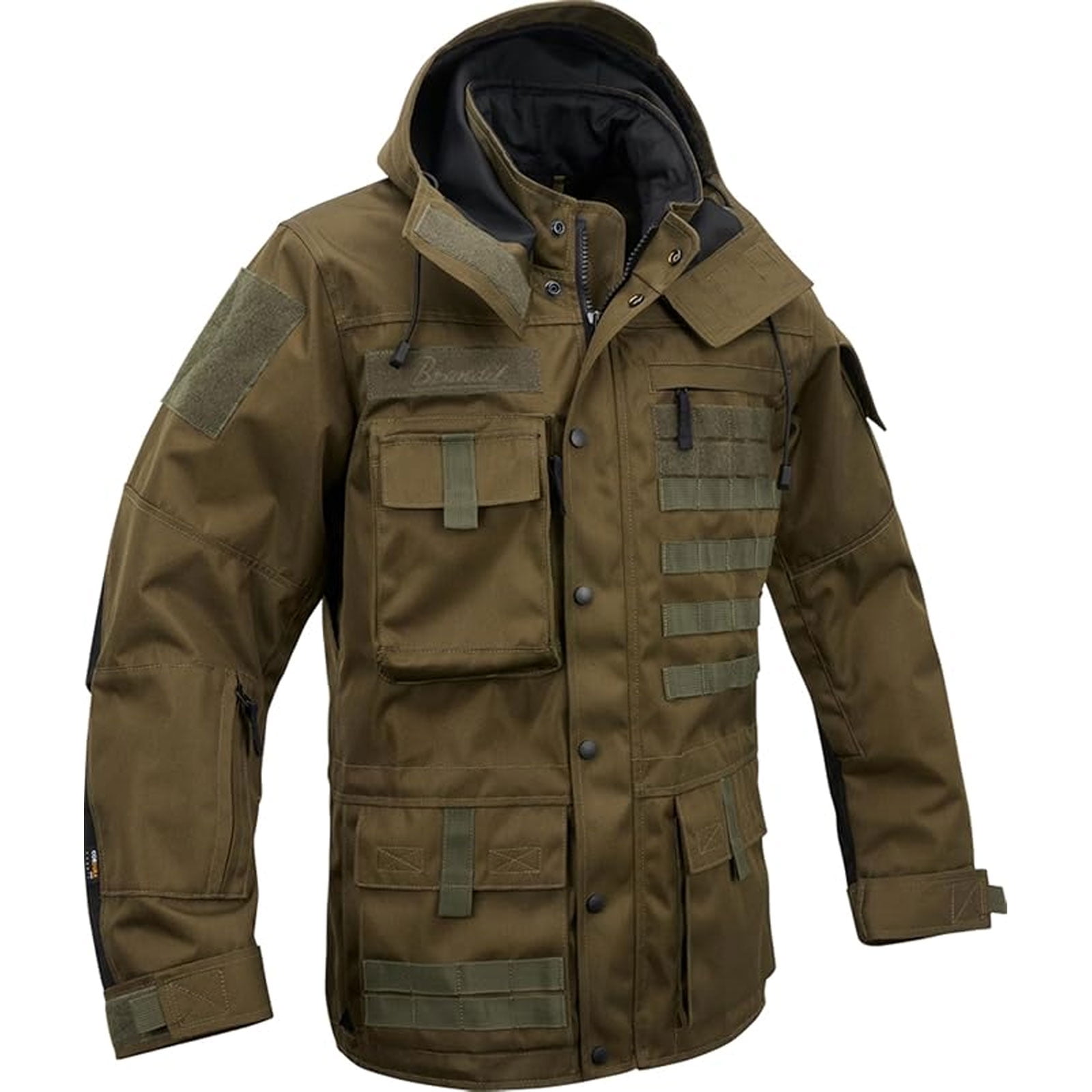 BRANDIT INDIVIDUAL WEAR Adult Male Commando TAC Outdoor Jacket, Color ...