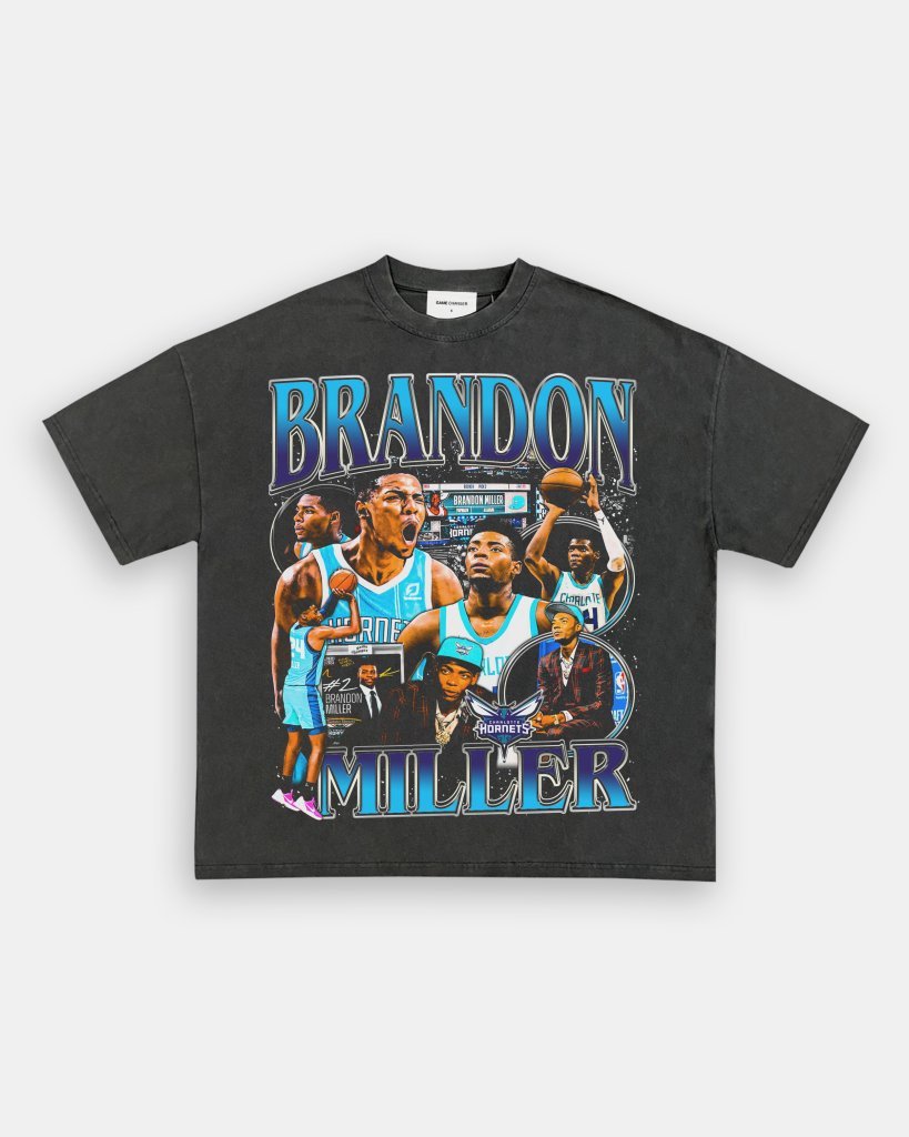 BRANDON MILLER Shirt, basketball bootleg shirt, gift for basketballl ...