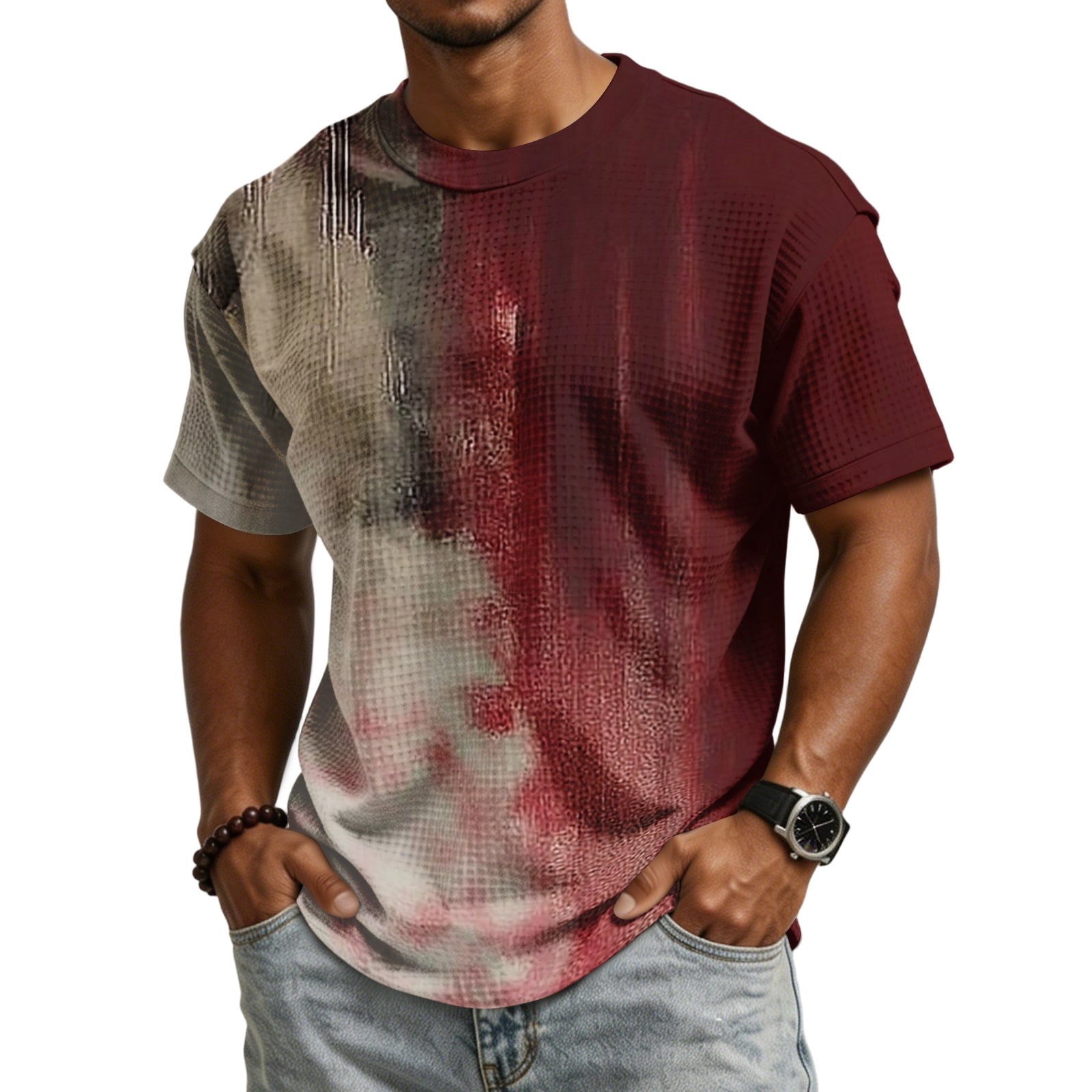 BRANROY Halloween Shirt for Men - Mens Graphic T-Shirts Short Sleeve ...