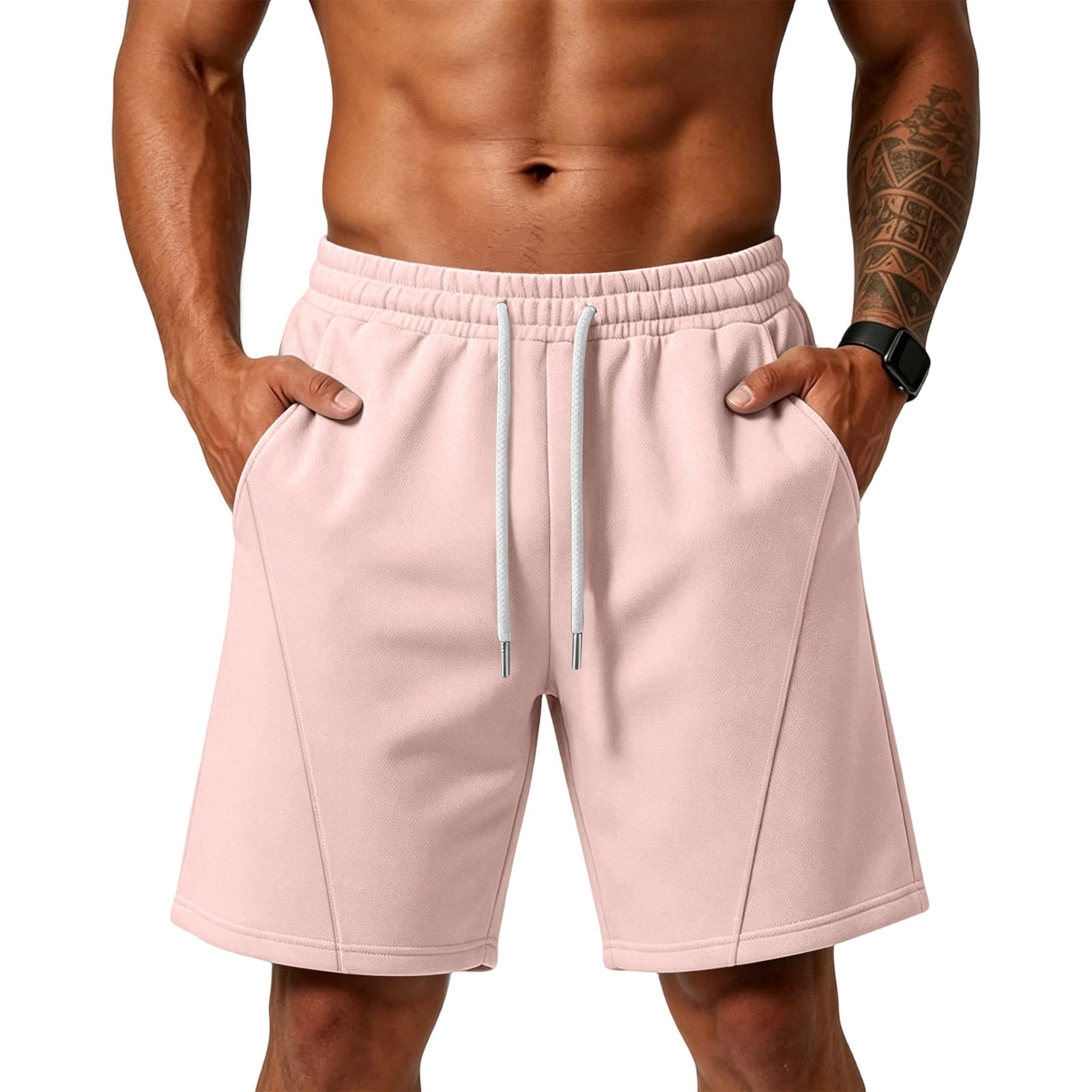 BRANROY Men's Air Layer Athletic Shorts - Athletic Shorts for Men ...